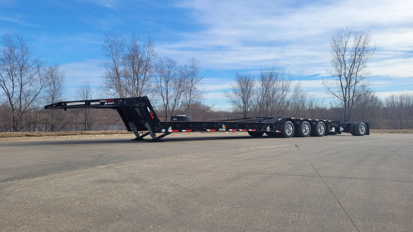 Folding Gooseneck Trailer Heavy Haul | XL Specialized Trailer